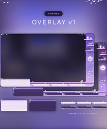 Dreamy Room | Day & Night Mode | Animated Stream Overlay Pack – Mooko ...