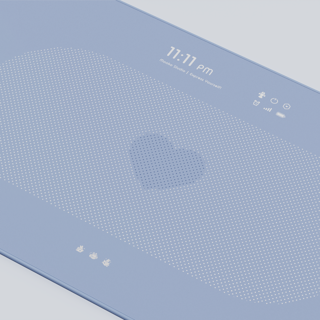 [COMING SOON] Cute Interface Deskmat - Blue – Mooko Studio